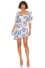 Alexis San Paolo Dress in Giardino Blu | REVOLVE