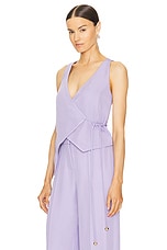 Alexis Cain Vest in Lavender | REVOLVE