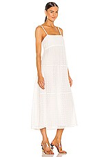 Bardot Broderie Flow Dress in Ivory | REVOLVE