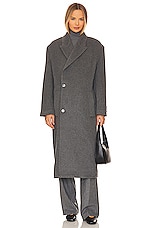 Bardot Classic Oversized Coat in Grey | REVOLVE