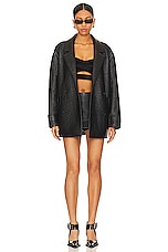 Bardot Cameron Coat in Black | REVOLVE