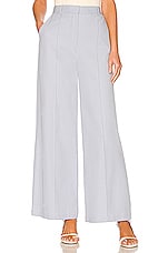 Bardot Eden Pin Tuck Pant in Light Blue | REVOLVE