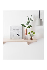 Block Design Large Reversible Glass Vase in Grey & Orange | REVOLVE