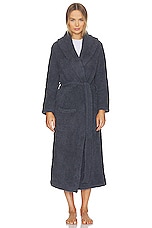 Barefoot Dreams CozyChic Robe in Slate Blue | REVOLVE