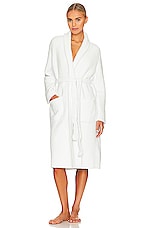 Barefoot Dreams CozyChic Barbie Robe in Sea Salt & Dusty Rose | REVOLVE
