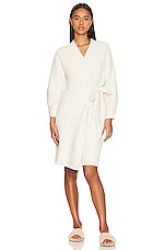 Barefoot Dreams CozyChic Side Tie Robe in Cream | REVOLVE