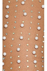 Beach Bunny Look and Glisten Pearl Mesh Top in Black | REVOLVE