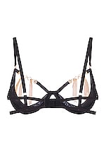 BLUEBELLA Aurora Open Bra in Black & Gold | REVOLVE