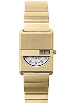 Breda Pulse Tandem Watch in Gold | REVOLVE