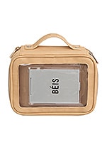 BEIS The On the Go Essentials Case in Beige | REVOLVE