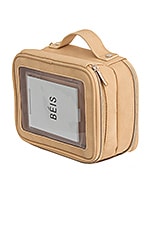 BEIS The On the Go Essentials Case in Beige | REVOLVE
