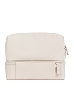 BEIS The Cosmetic Organizer in Beige | REVOLVE