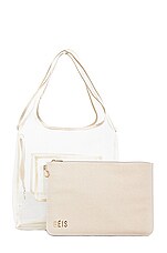 BEIS The Toke Tote in Beige | REVOLVE