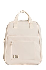 BEIS The Expandable Backpack in Beige | REVOLVE