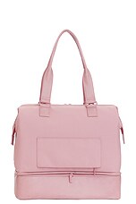 BEIS The Convertible Mini Weekend Bag in Atlas Pink | REVOLVE