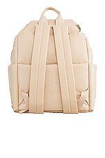 BEIS The Puffy Backpack in Beige | REVOLVE