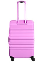 BEIS Medium Check-in Roller in Berry in Berry Matte | REVOLVE