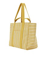 BEIS The Summer Stripe Tote in Honey | REVOLVE
