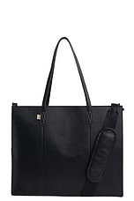 BEIS The Large Work Tote in Black | REVOLVE