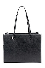BEIS Mini Work Tote in Black | REVOLVE