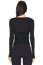 Beyond Yoga Formation Shrug in Black | REVOLVE