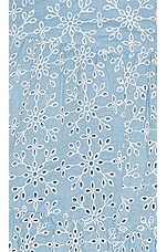 BCBGeneration Lace Blouse in Cerulean | REVOLVE