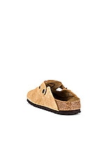 BIRKENSTOCK Boston Clog in Latte Cream | REVOLVE