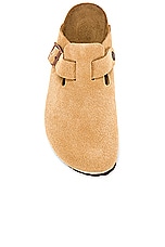 BIRKENSTOCK Boston Clog in Latte Cream | REVOLVE