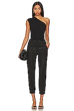 Bella Dahl Chelsea Pocket Jogger in Black | REVOLVE