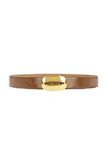 B-Low the Belt Elliot Mod Belt in Cappuccino & Gold | REVOLVE