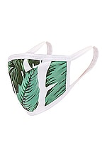 BEACH RIOT Face Mask in White Palm | REVOLVE