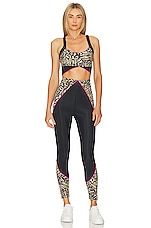BEACH RIOT Lacey Sport Bra in Amour Leopard | REVOLVE