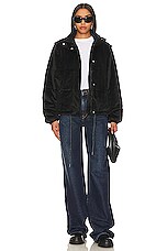 BEACH RIOT Kris Puffer Jacket in Black | REVOLVE