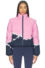 BEACH RIOT Kris Conv Puffer in Snowy Peaks | REVOLVE