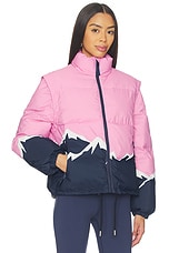BEACH RIOT Kris Conv Puffer in Snowy Peaks | REVOLVE