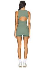 BEACH RIOT Olina Romper in Queen Palm Waffle | REVOLVE