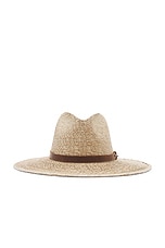 Brixton Field Proper Straw Hat in Natural & Brown | REVOLVE