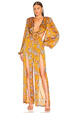 Bronx and Banco x REVOLVE Hanna Jumpsuit in Yellow Multi | REVOLVE