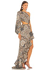 Bronx and Banco x REVOLVE Paisley Gown in Multicolor | REVOLVE