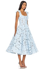 Bronx and Banco Sabrina Midi Dress in Powder Blue | REVOLVE