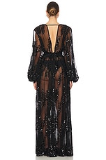 Bronx and Banco Amber Zoe Gown in Black | REVOLVE