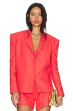 Bronx and Banco Capri Blazer in Coral | REVOLVE