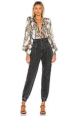 Bronx and Banco Patchwork Bodysuit in Multicolor | REVOLVE