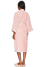 business & pleasure co. Robe And Slipper Set in Laurens Pink Stripe ...