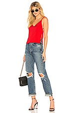 by the way. Leilai Split Side Tank Top in Red | REVOLVE