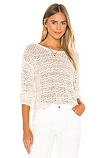 SWTR Crochet Pullover in Natural | REVOLVE