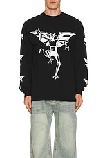 Babylon Who The Devil Long Sleeve Tee in Black | REVOLVE