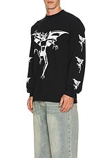 Babylon Who The Devil Long Sleeve Tee in Black | REVOLVE