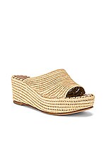Carrie Forbes Karim Wedge in Natural | REVOLVE