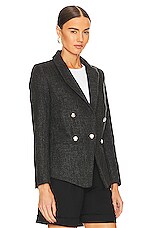 Central Park West Clarke Tweed Blazer in Black | REVOLVE